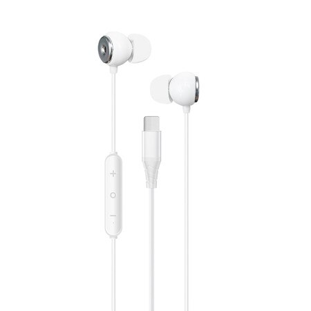UltraBuds USB-C High Fidelity Earbuds White