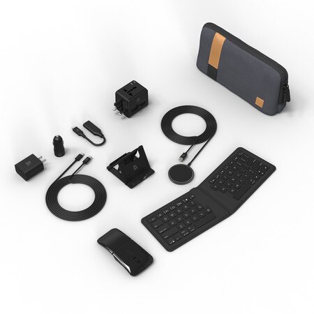 Desktop Essentials Travel Kit Black/Gray